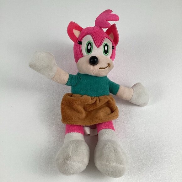 Sega | Toys | Sega Sonic The Hedgehog Amy Rose Plush Stuffed Classic 8 ...